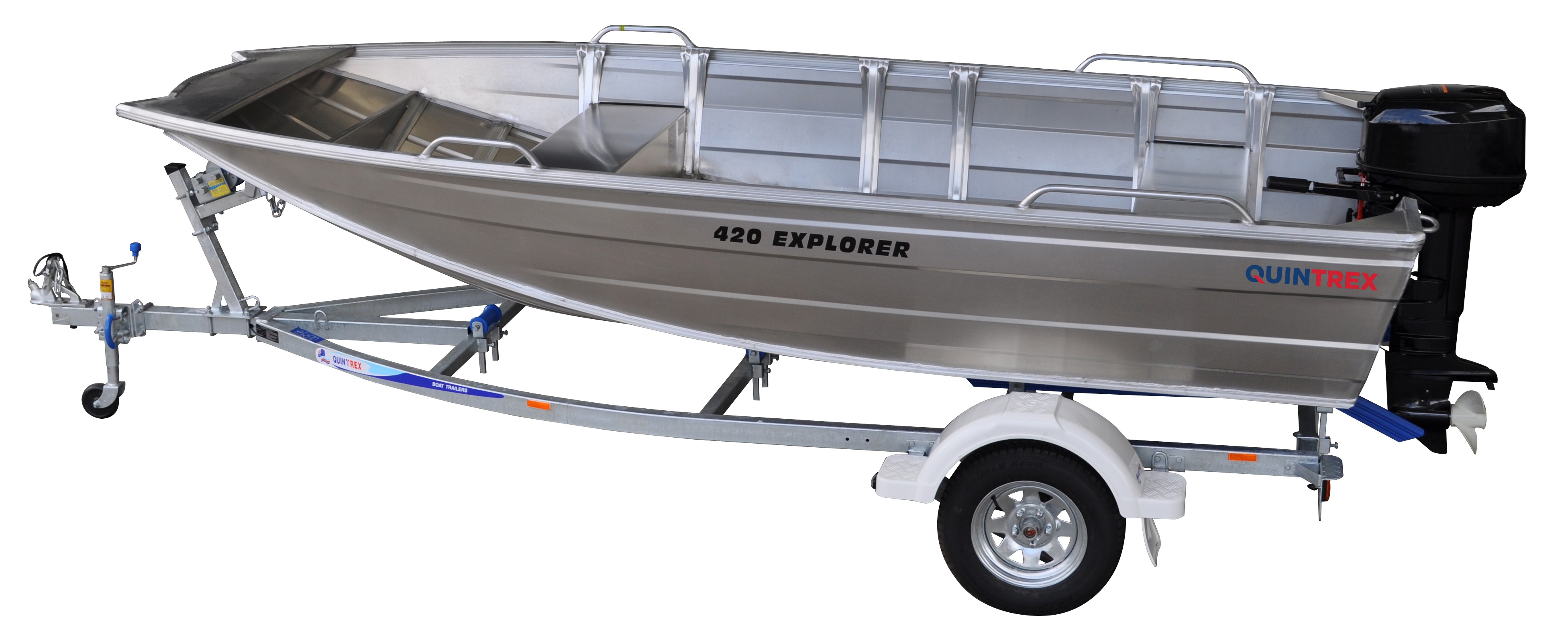 Quintrex F420 Explorer Trophy - Aluminium Boat Range